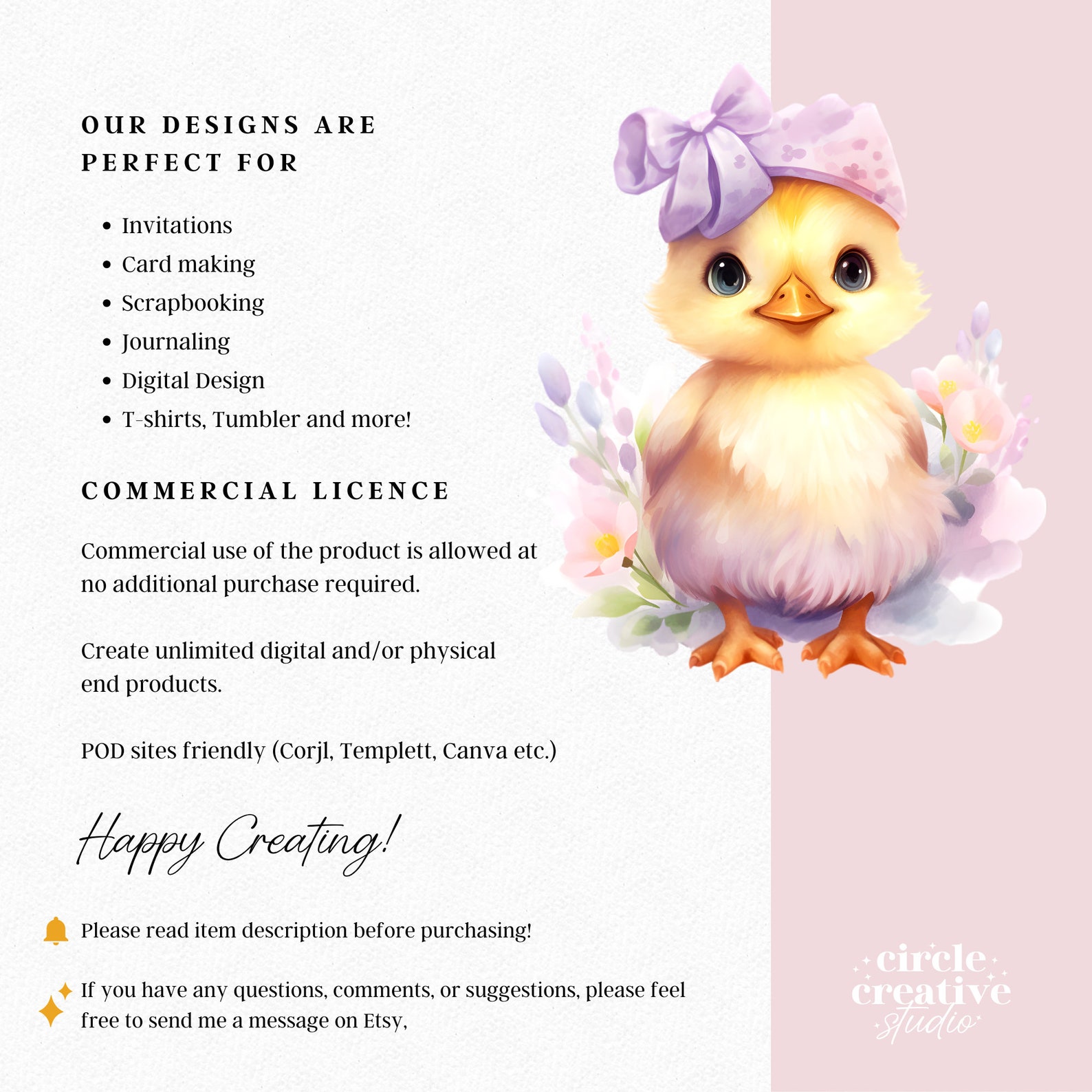 Cute Easter Chicken Png Clipart, Watercolor Baby Chick Spring Clipart ...