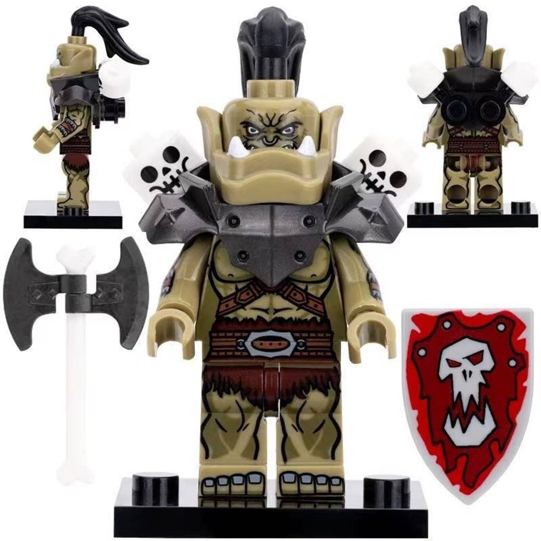 World of Warcraft Orc Clamp Building Block Custom Minifigure MOC - Etsy
