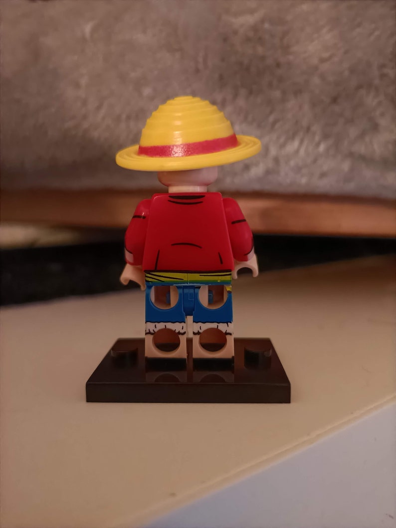 One Piece Luffy / Luffy Clamp Building Block Custom - Etsy