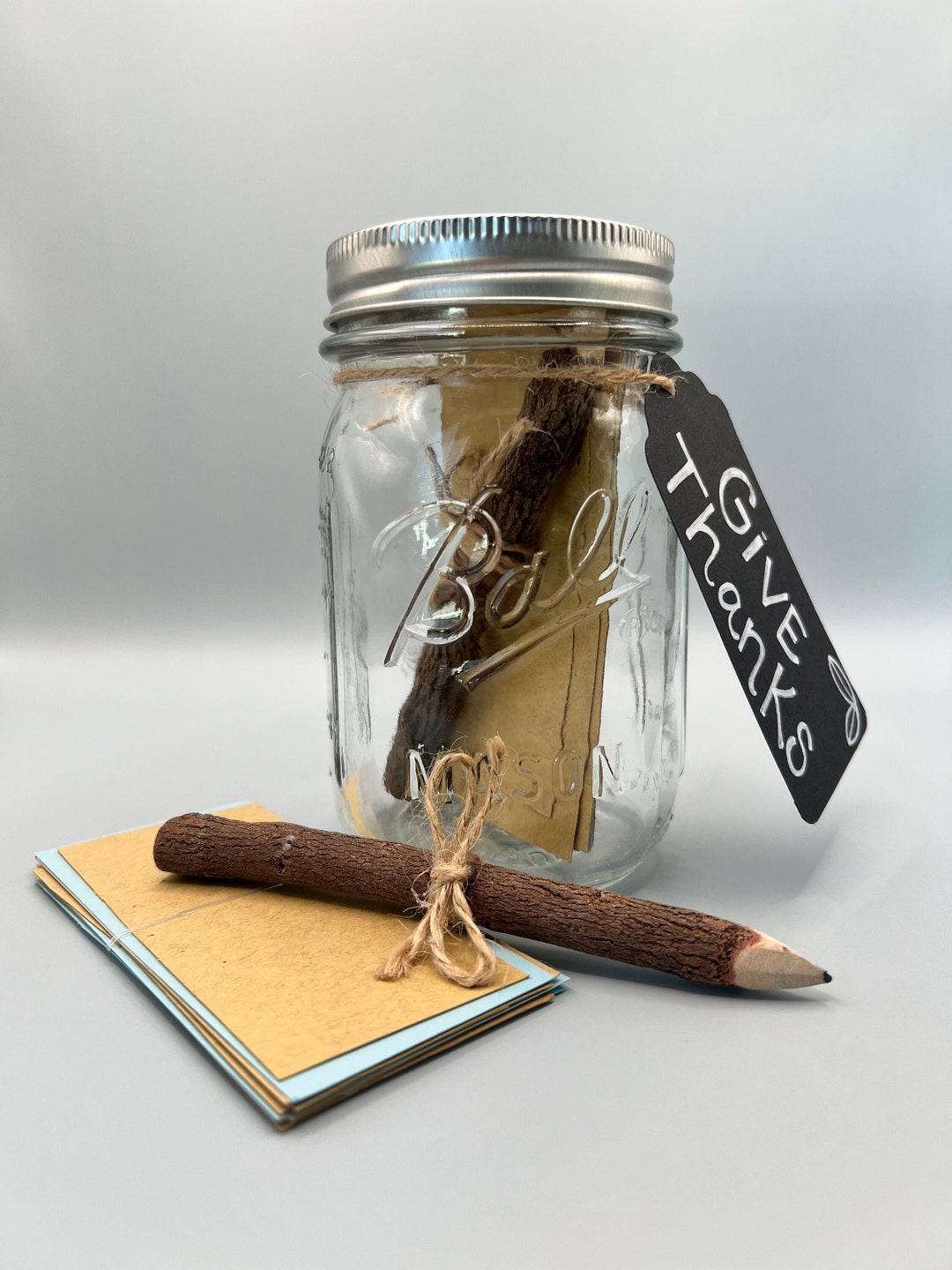 16oz. Gratitude Jar for Daily Gratitude Practice and Manifestation - Etsy