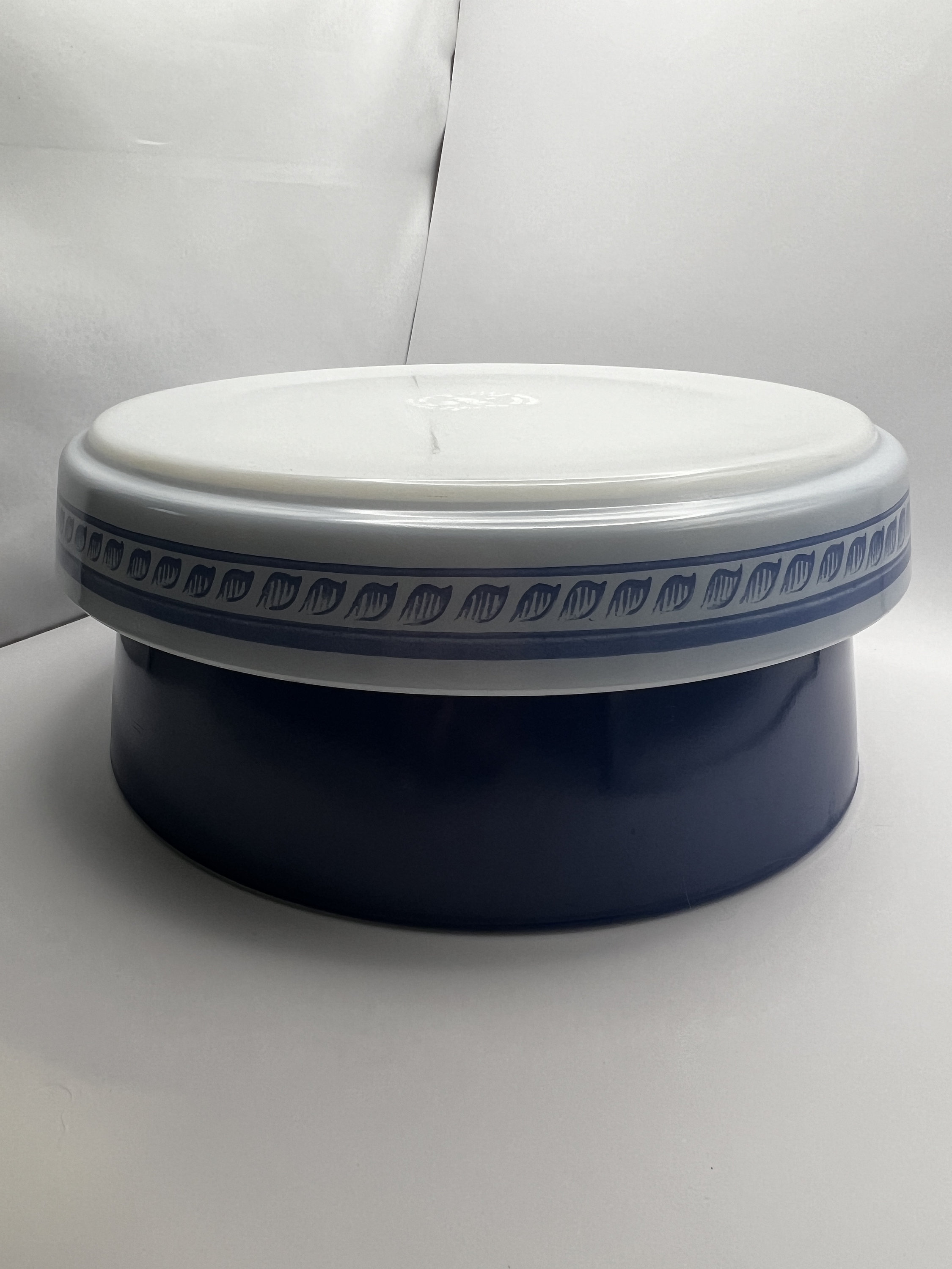 Pyrex Brittany Blue bake and Serve 2.5QT Serving Bowl and Quiche/tarte ...