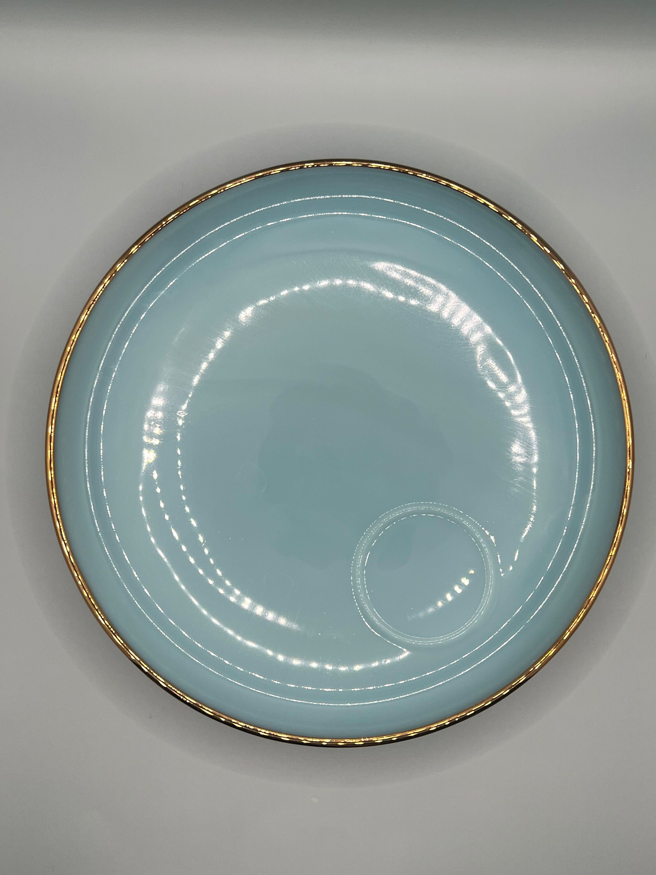 Fire King by Anchor Hocking 1950's Blue Turquoise "hostess Delight ...