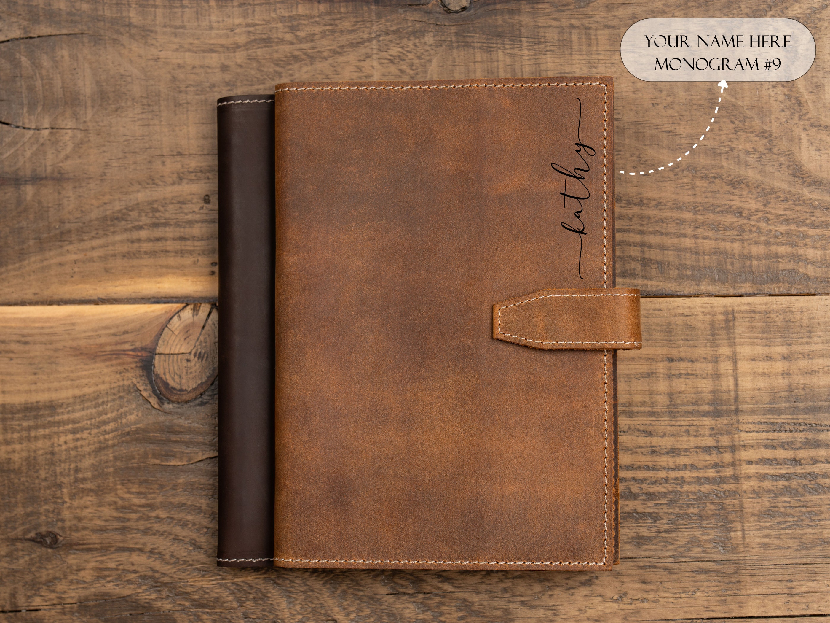 Personalized Notebook Cover A5 Leather Journal Cover Leather - Etsy