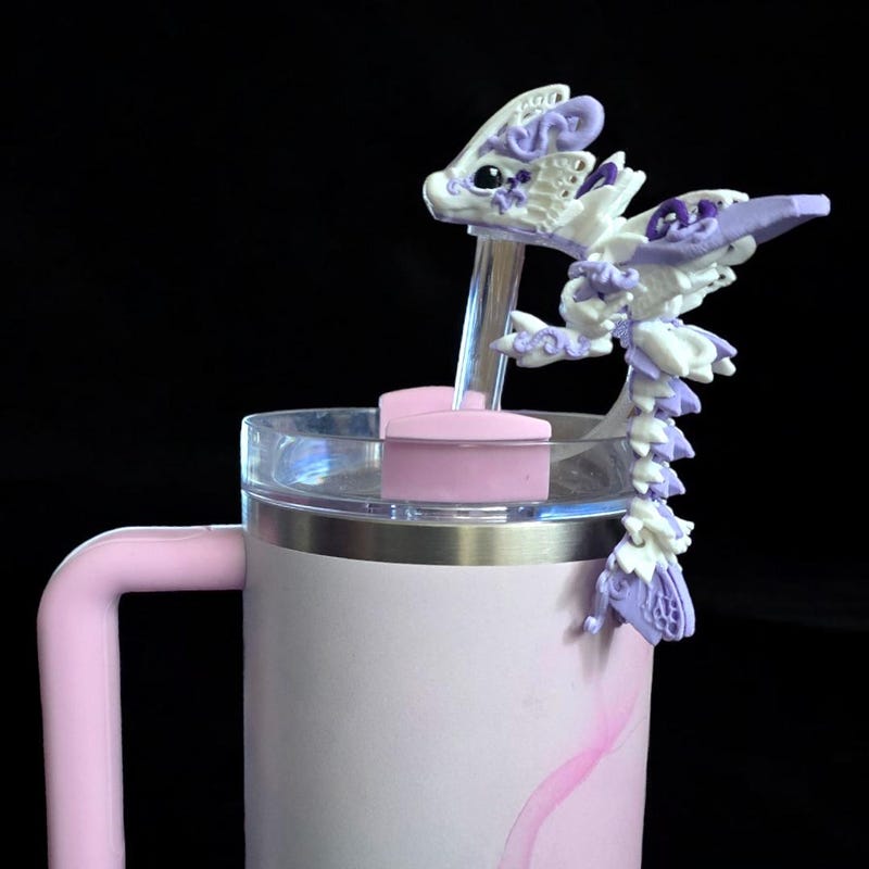 Lavender Straws - Etsy