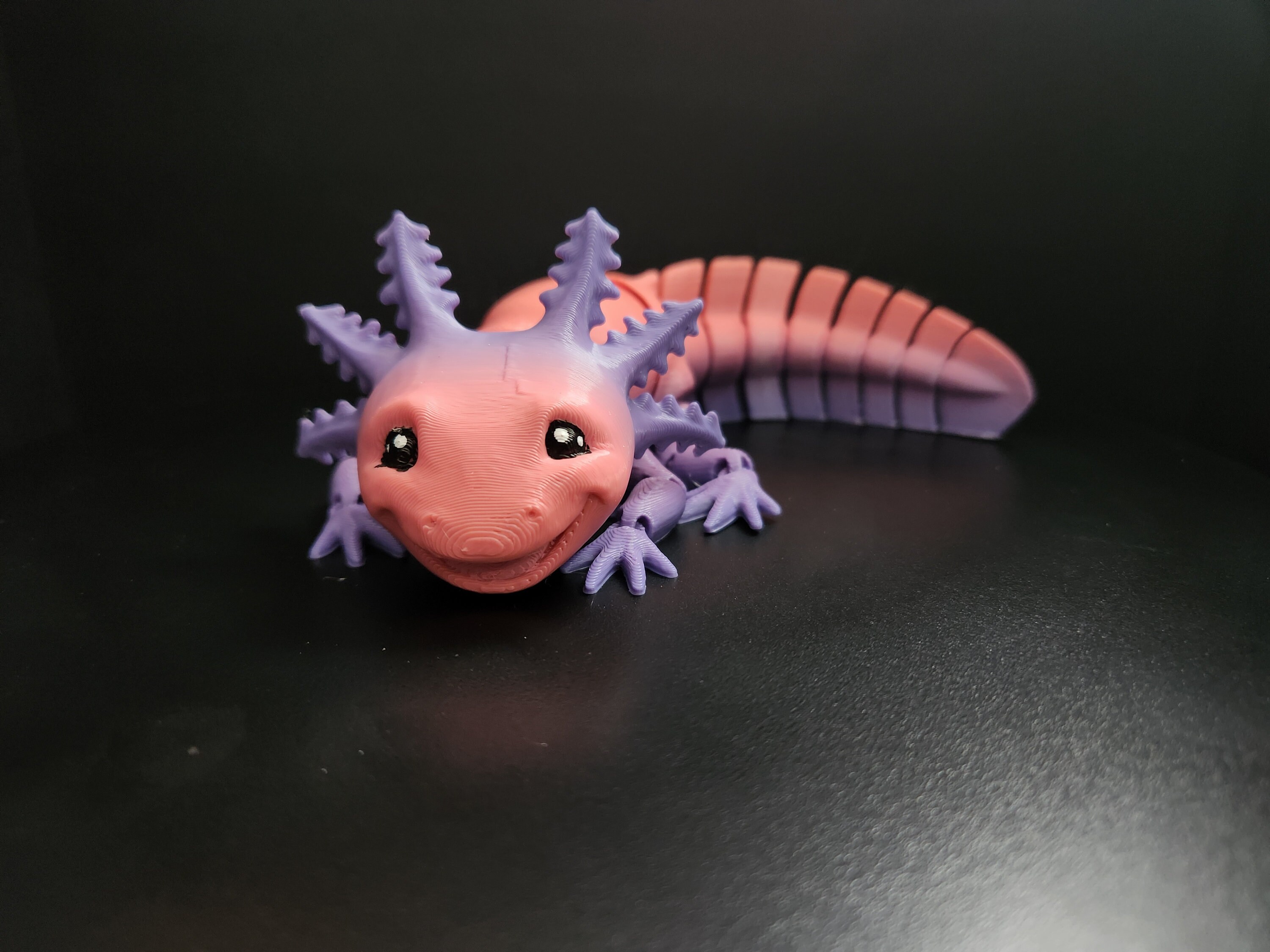 Articulated Axolotl Fidget Cute Nuerodivergent Desk Fidget - Etsy