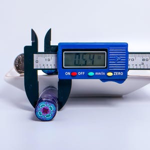 Purple Mandala Cane, Raw Cane, Pen Art, Crochet Hook Art, Unbaked ...