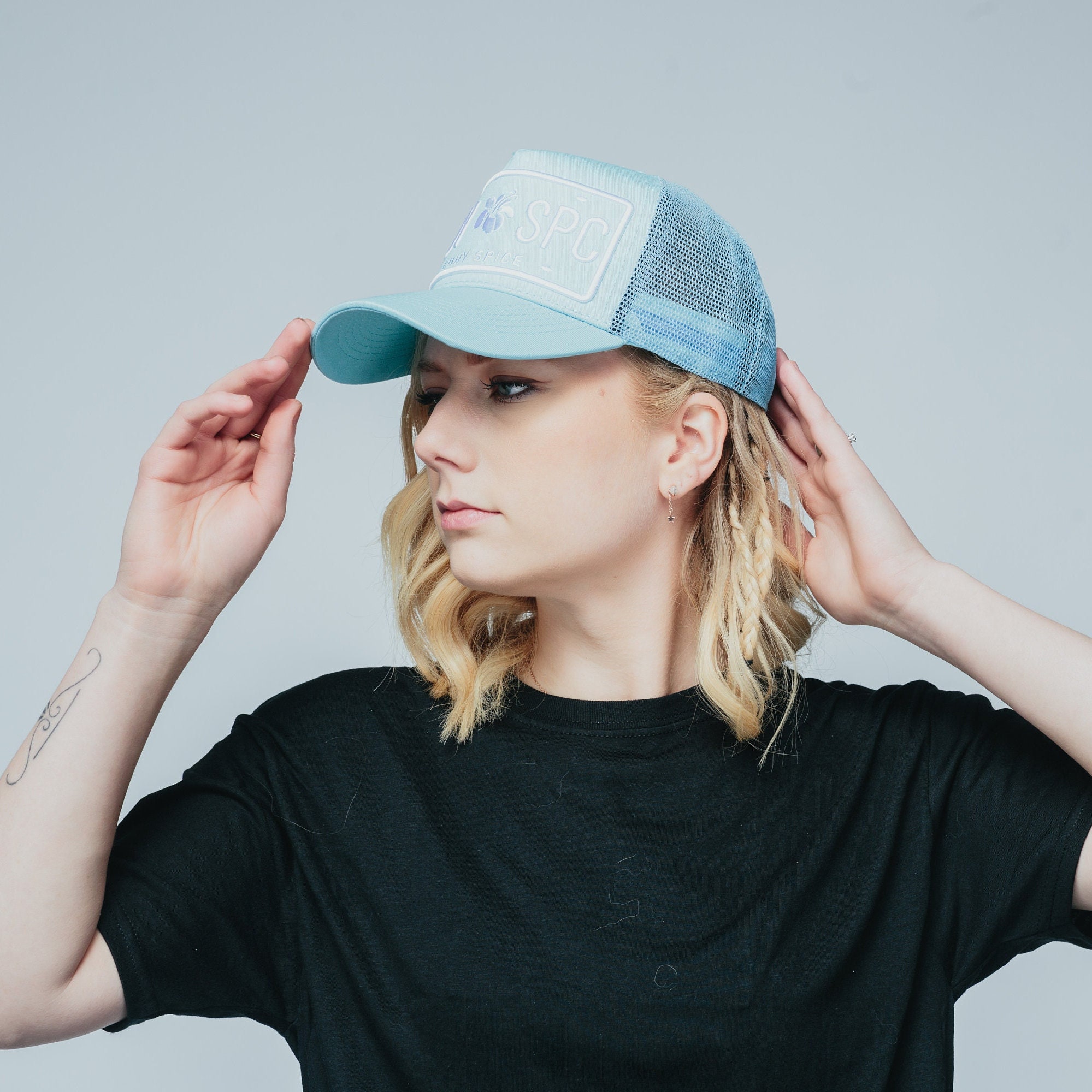 Caribbean Blue Cody Spice Trucker Hat - Etsy