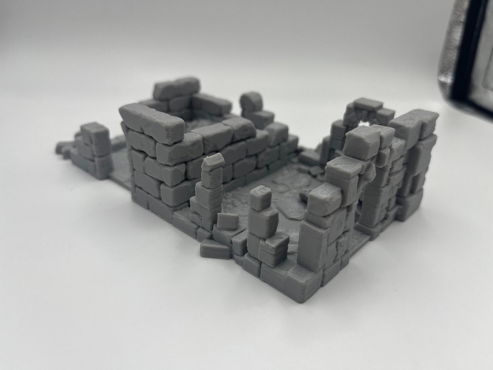 Mausoleum Houses and Ruins Scene Toy, Architecture Terrain Scenery for ...