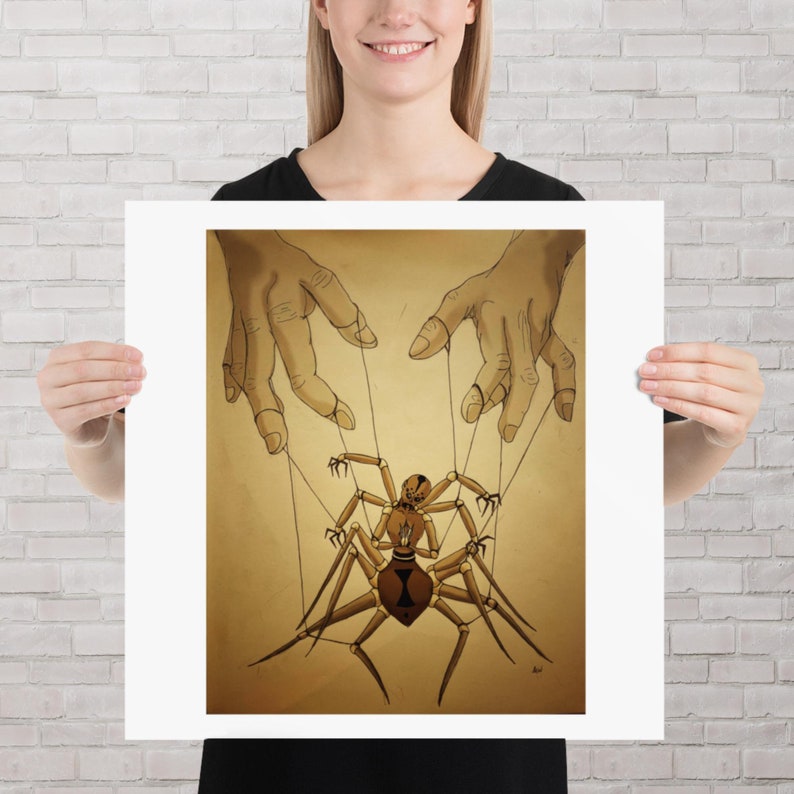 Spider Puppet - Etsy