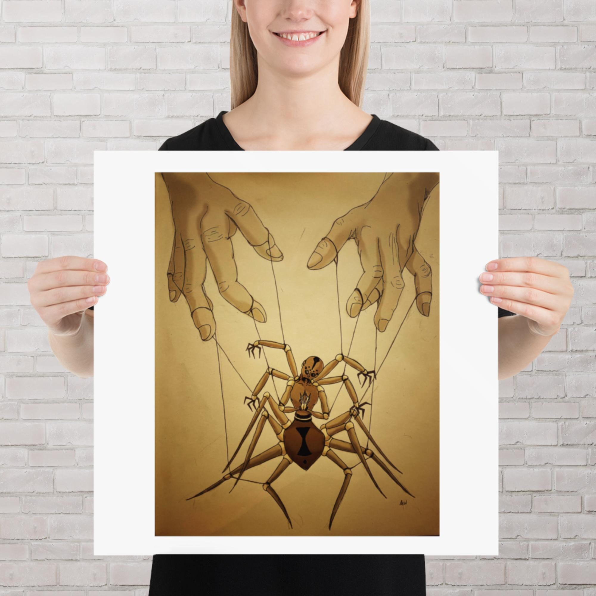 Spider Puppet - Etsy
