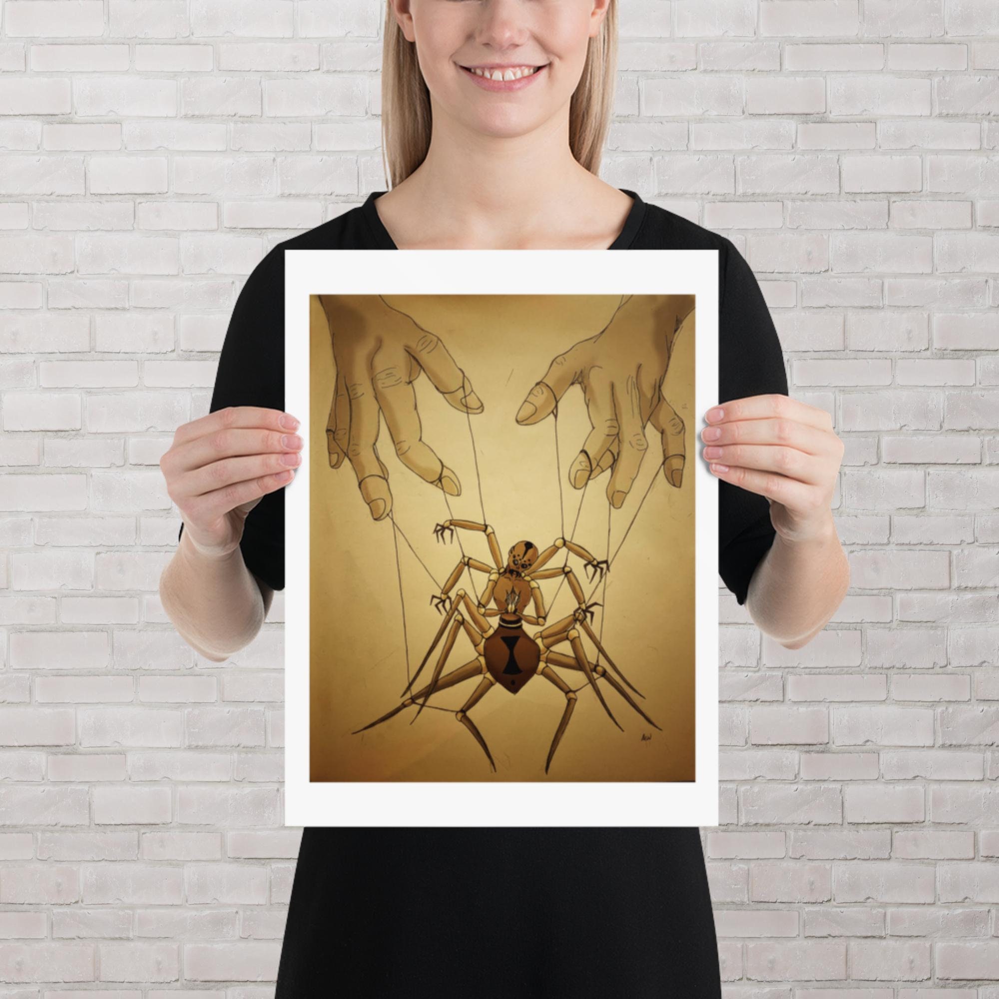 Spider Puppet - Etsy