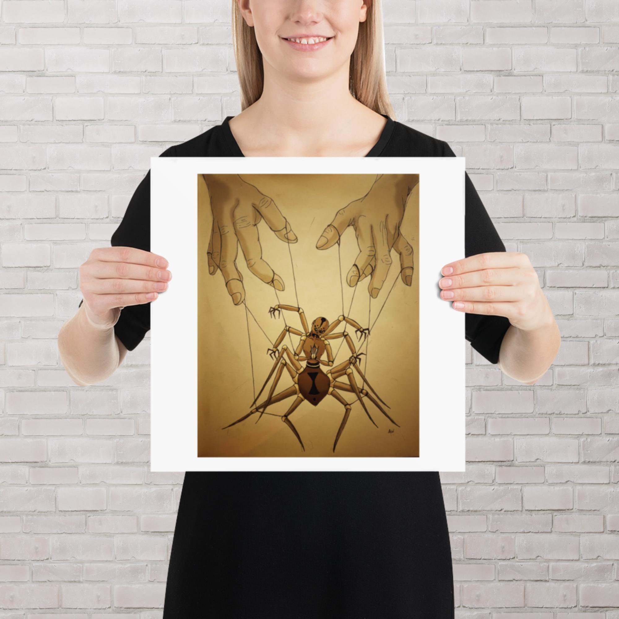 Spider Puppet - Etsy