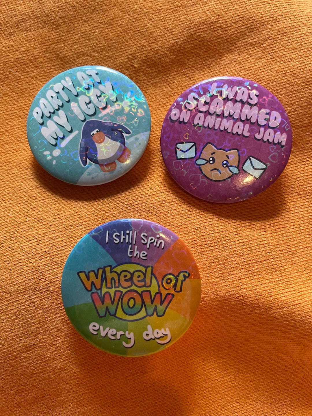 Y2K Webgame Button Badges - Etsy