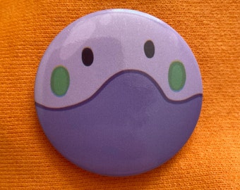 Goomy Blob Silly Pin Pokemon Dragon Type Kawaii Doodle Enamel Pin Flair ...