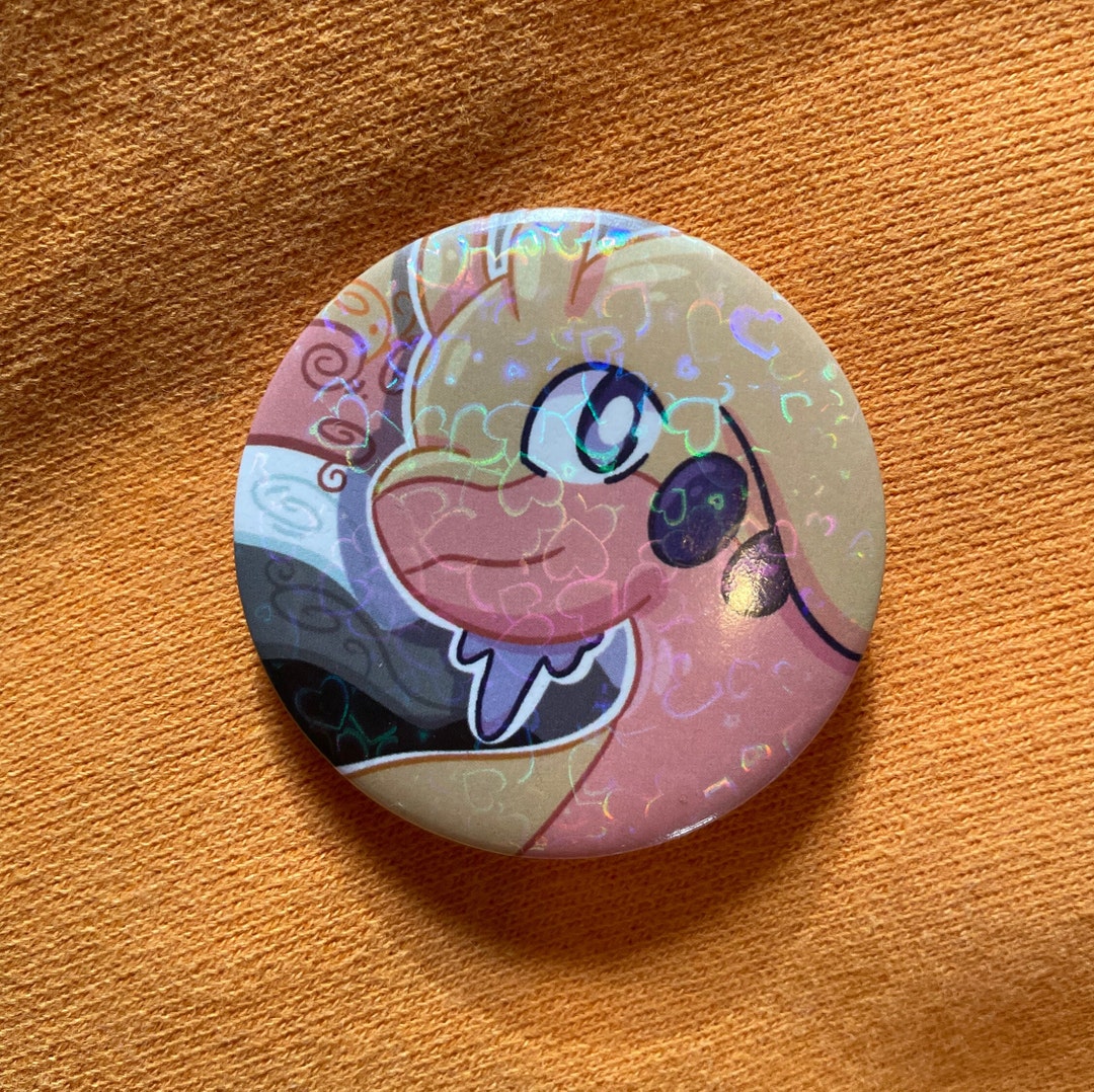Queerplatonic Pride Shiny Goodra Button Badge - Etsy