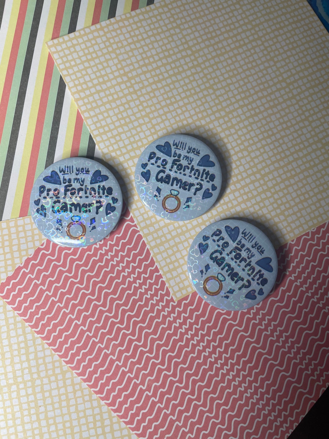 Pro Gamer Button Badge - Etsy
