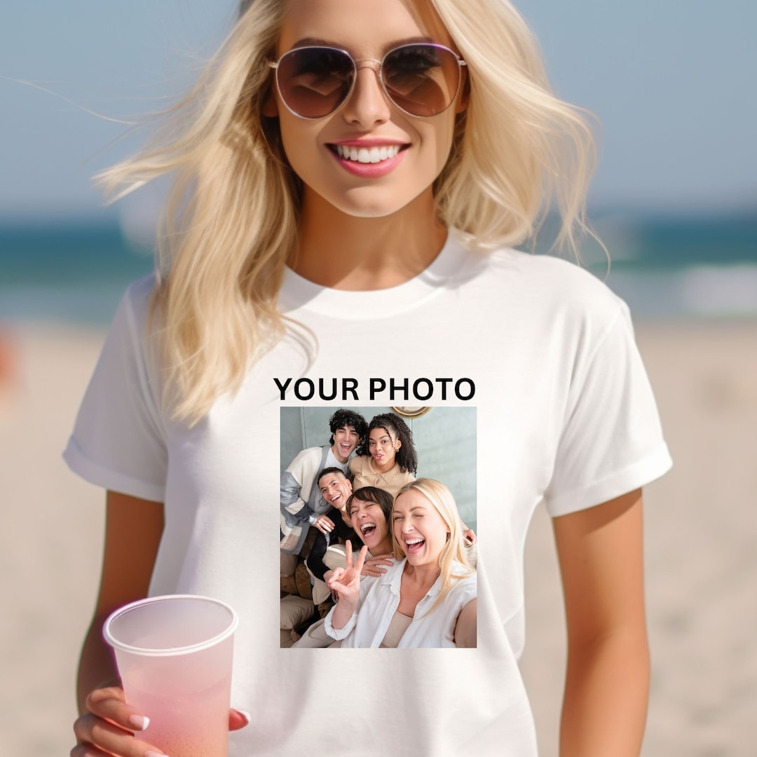 Photo T-shirt, Custom Shirt With Photo, Custom Photo Shirt, Picture ...