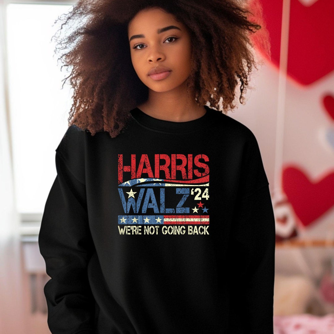 Harris Walz Sweatshirt, Kamala Harris, Election Sweatshirt, Democrat ...