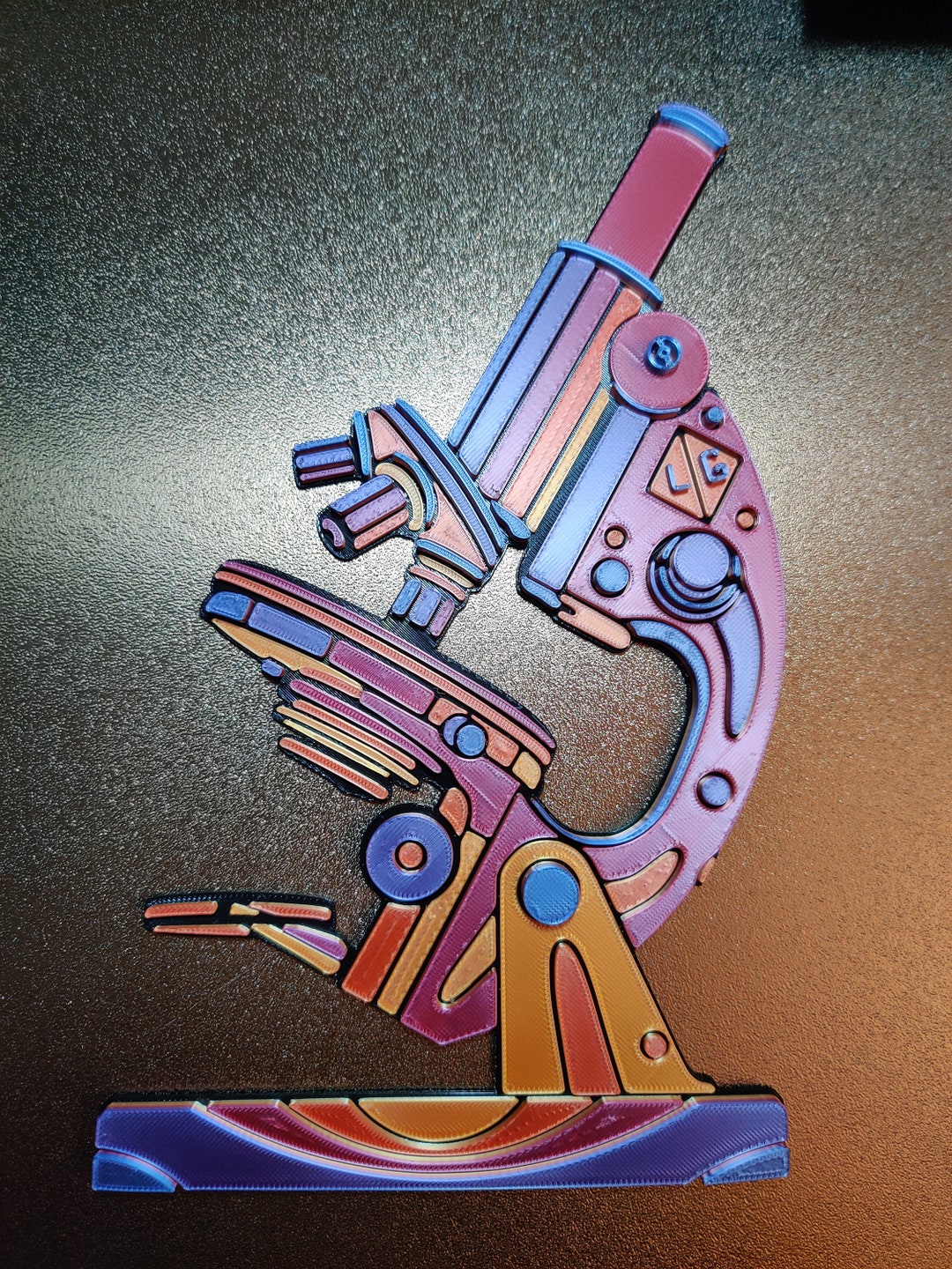 Lab Group Microscope Multicolor - Etsy