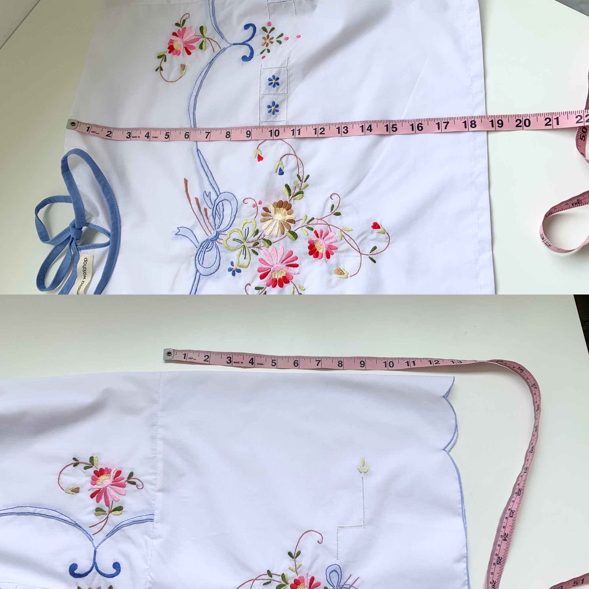 Mesa Workshop Reworked Vintage Tablecloth Blouse - Etsy