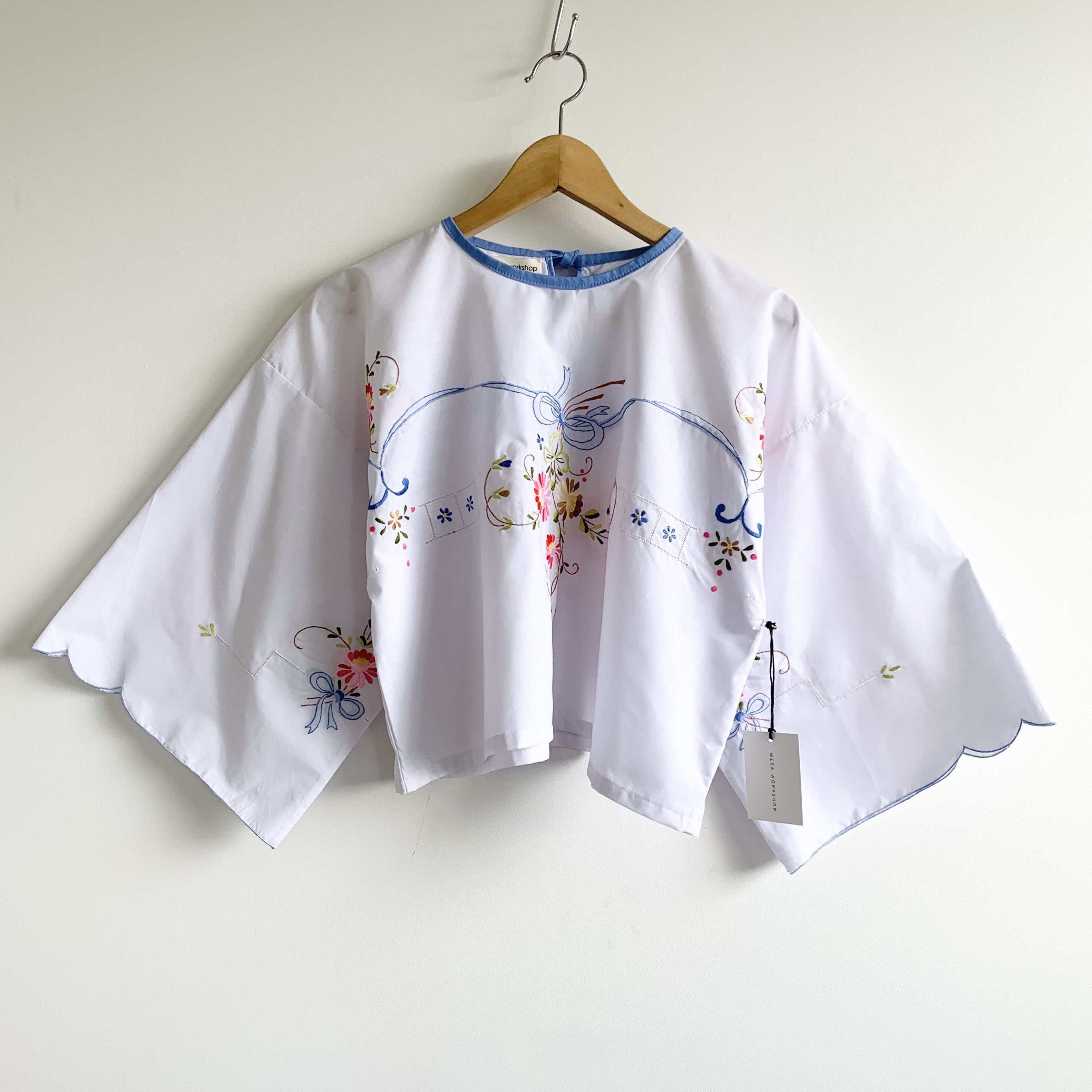 Mesa Workshop Reworked Vintage Tablecloth Blouse - Etsy