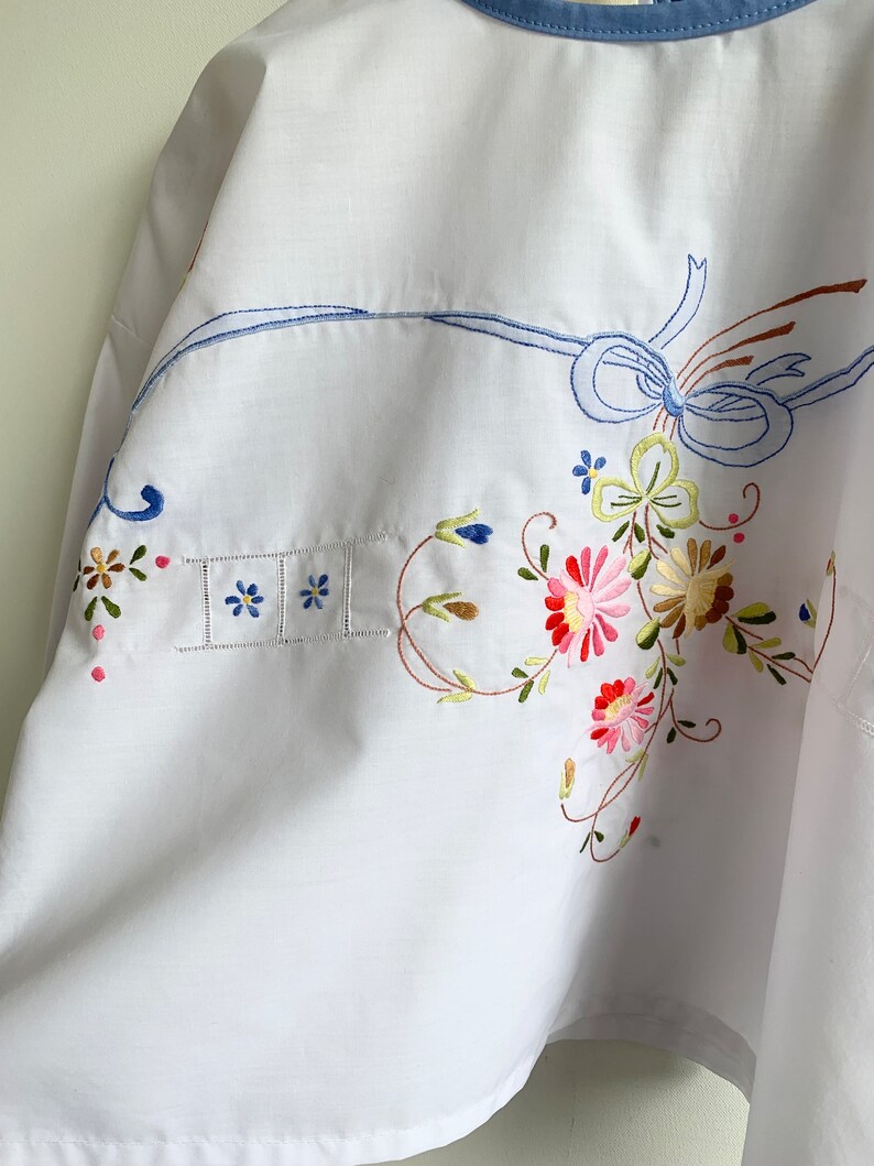 Mesa Workshop Reworked Vintage Tablecloth Blouse - Etsy