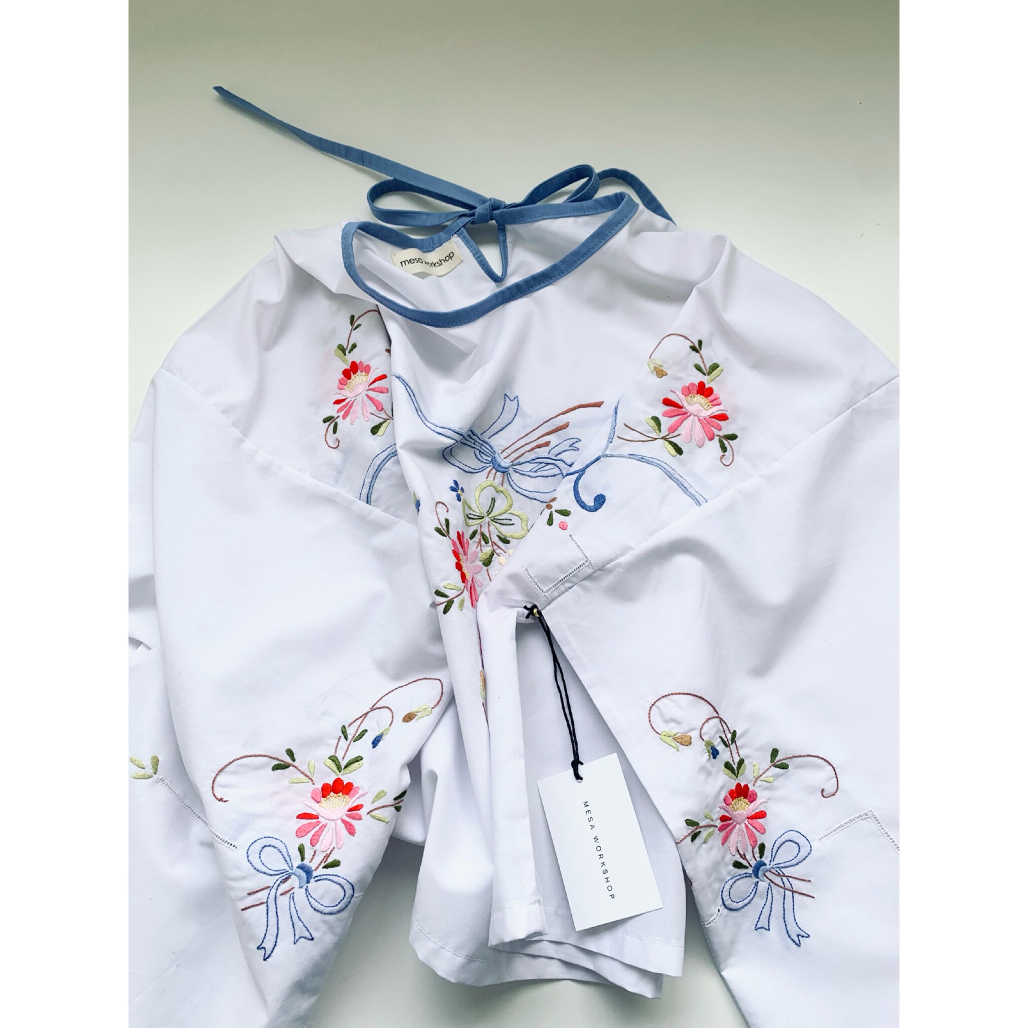 Mesa Workshop Reworked Vintage Tablecloth Blouse - Etsy