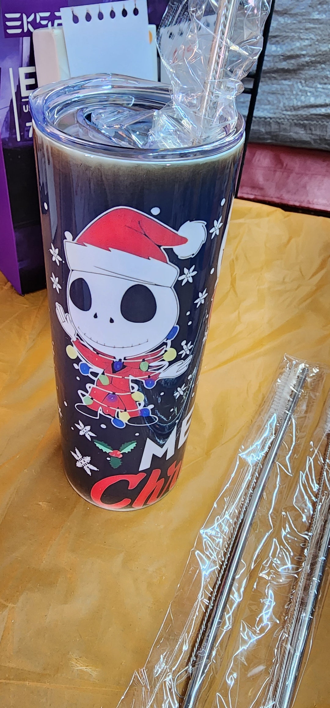 Merry Christmas Jack Skeleton - Etsy