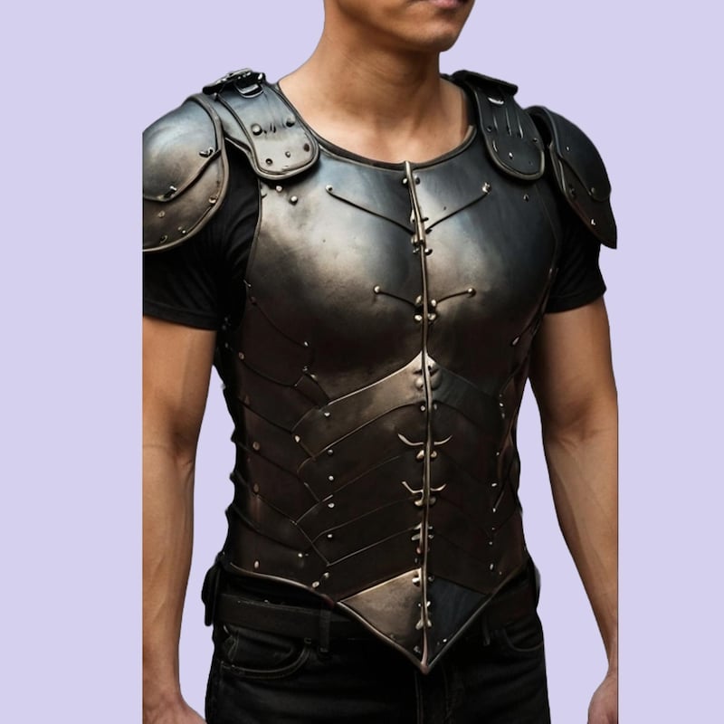 Leather Armor Men - Etsy