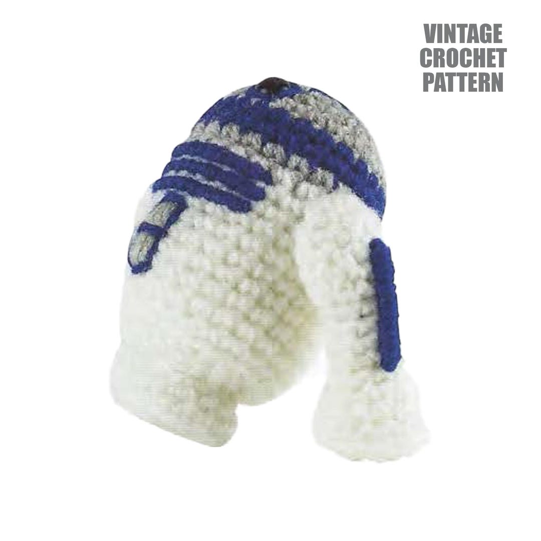 CROCHET PATTERN Amigurumi Star Wars Saga R2-D2 Droid PDF | Astromech ...