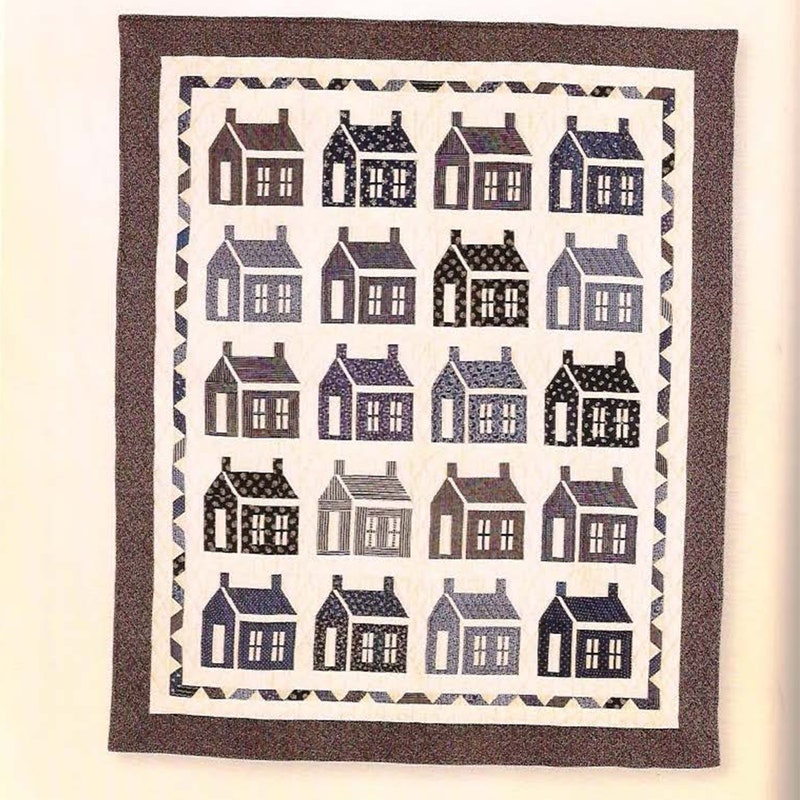 Schoolhouse Quilt - Etsy