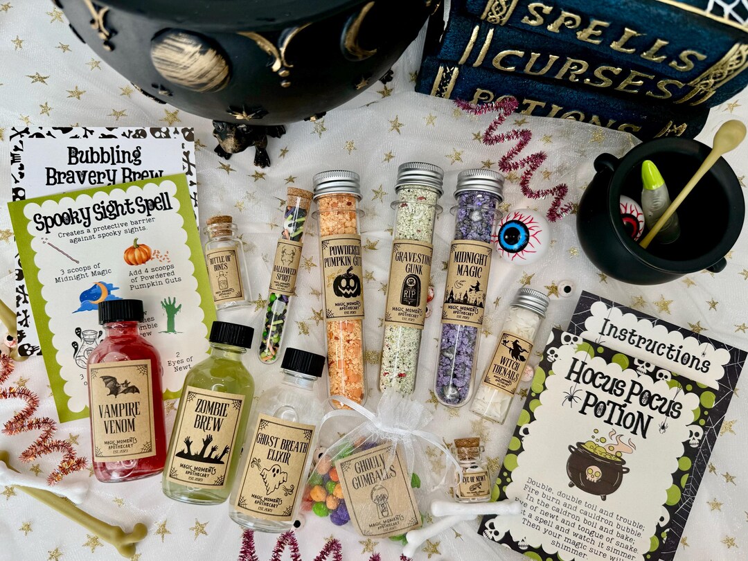 Halloween Hocus Pocus Potion Kit: STEM Sensory Play Activity - Etsy