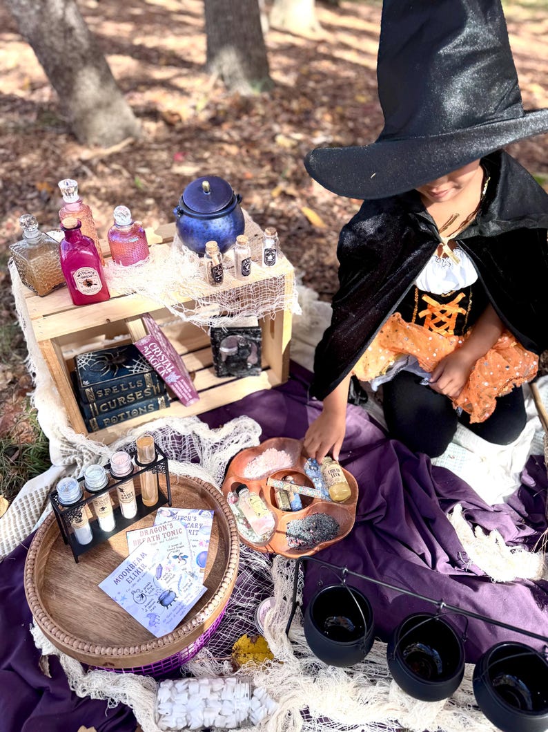 Witch's Apothecary Potion Kit | Sensory STEM Play - Etsy
