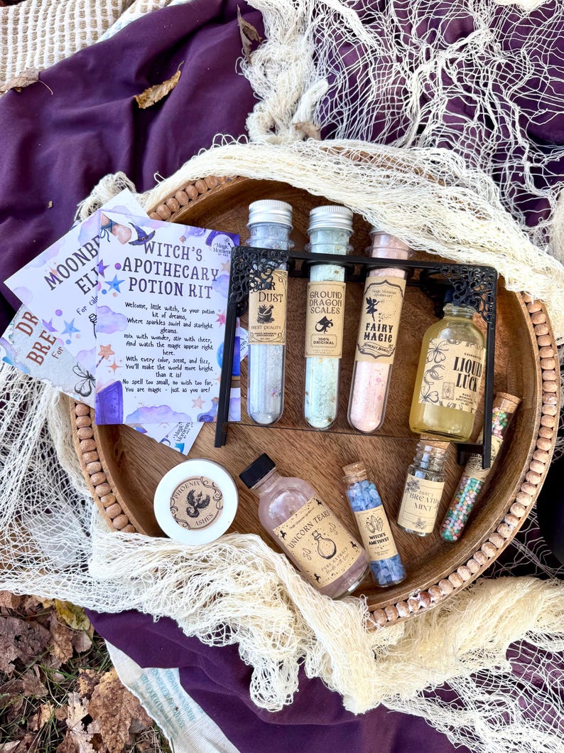 Witch's Apothecary Potion Kit | Sensory STEM Play - Etsy