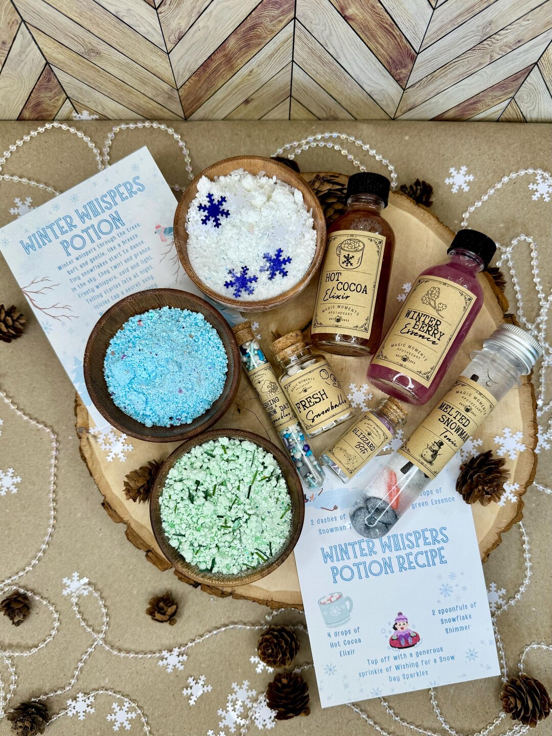 Winter Potion Kit | Magic Potion | STEM | Sensory Play | Christmas Gift ...