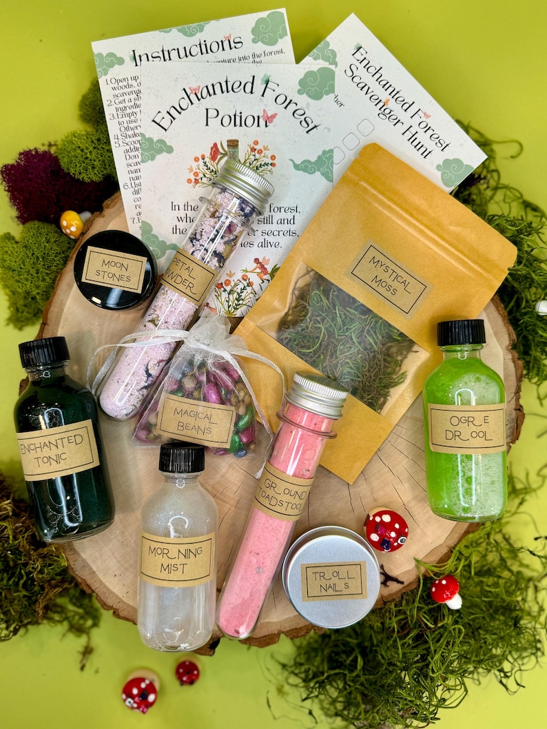 Enchanted Forest Potion Kit | Magic Potion | STEM | Potion Play | Mud ...