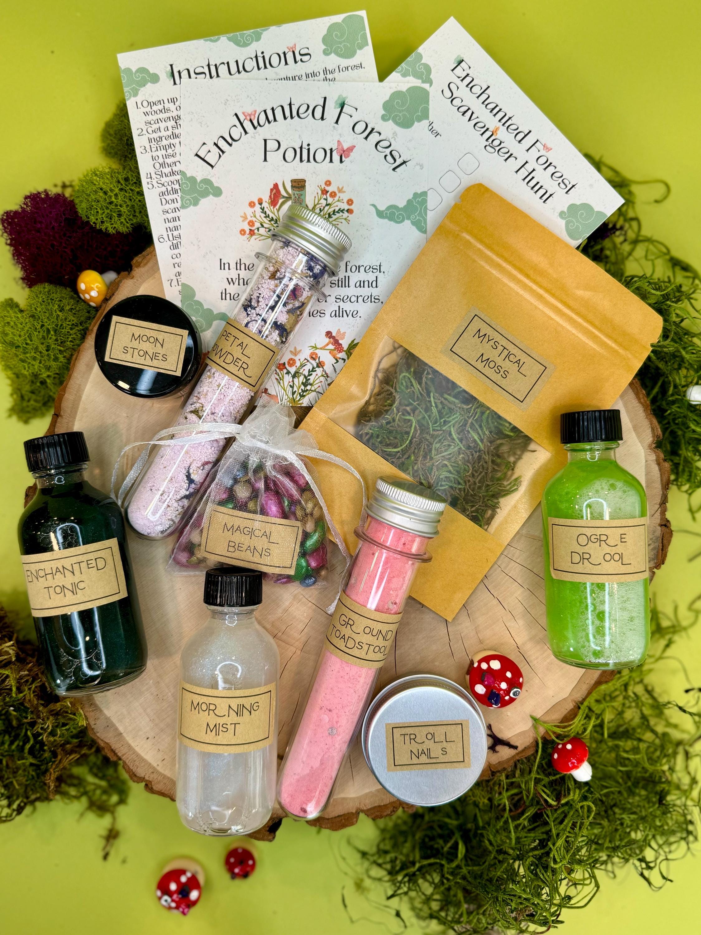 Enchanted Forest Potion Kit | Magical STEM Sensory Play - Etsy