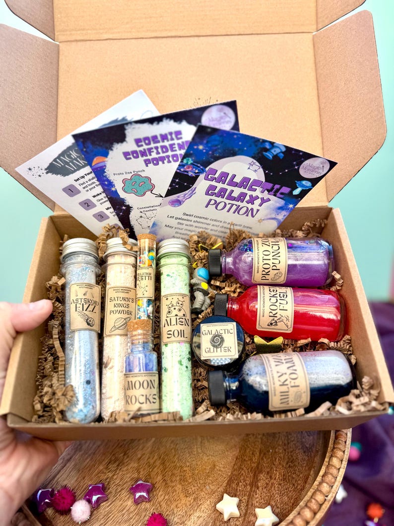 Space Potion Kit | STEM Science Fizzing Sensory Play - Etsy Canada
