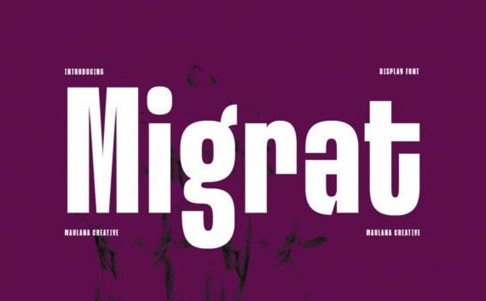 Migrat Font, Modern Font, Elegant Font, Bold Font, Retro Calligraphy ...