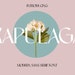 Kapulaga Font, Handwritten Stylish Font, Script Fonts, Calligraphy ...