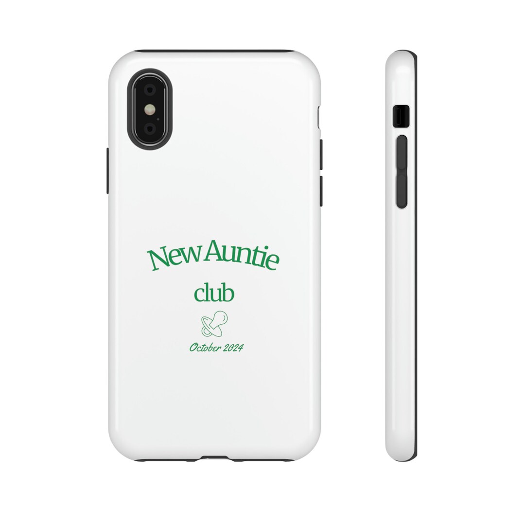 Aunt Baby Announcement Hard Shell Phone Case for Iphone, Samsung Galaxy ...