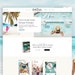 Hello Dahlia Wordpress Theme Feminine Wordpress Theme Kadence Theme - Etsy