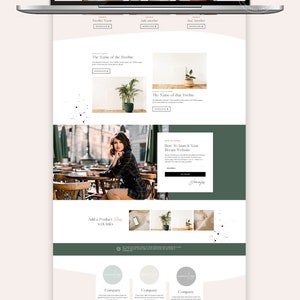 Hello CEO Wordpress Theme Feminine Wordpress Theme Kadence Theme - Etsy ...