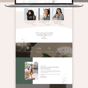 Hello CEO Wordpress Theme Feminine Wordpress Theme Kadence Theme - Etsy ...