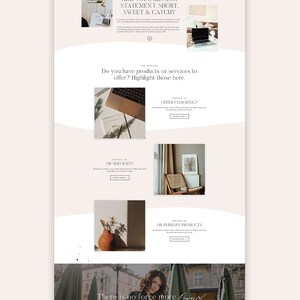 Hello CEO Wordpress Theme Feminine Wordpress Theme Kadence Theme - Etsy ...