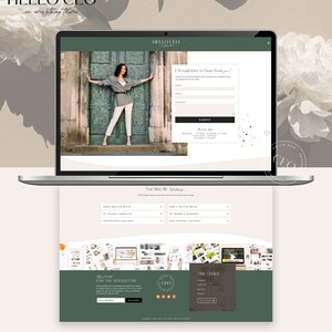 Hello CEO Wordpress Theme Feminine Wordpress Theme Kadence Theme - Etsy ...