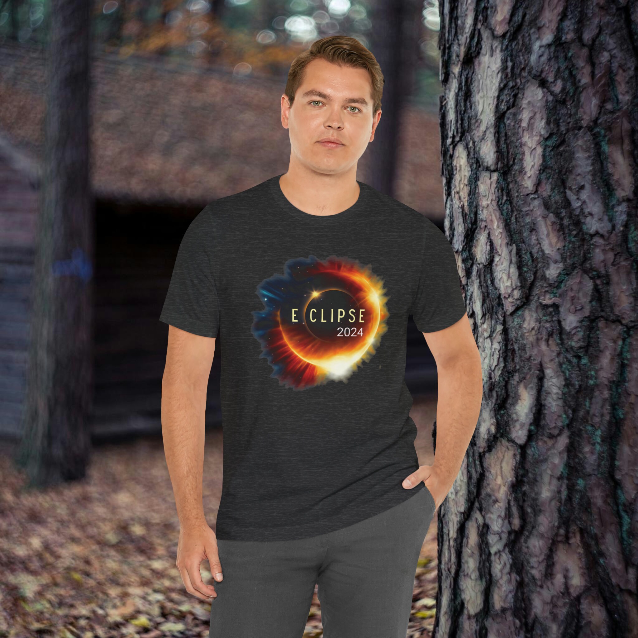 Total Solar Lunar Eclipse 2024 T-shirt Celestial Lunar Eclipse Tee ...