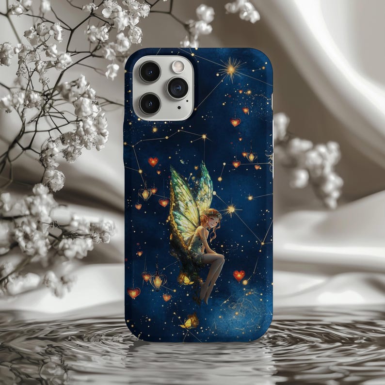 Celestial Fairy Phone Case, Fantasy Galaxy Design, Magical Mystical ...