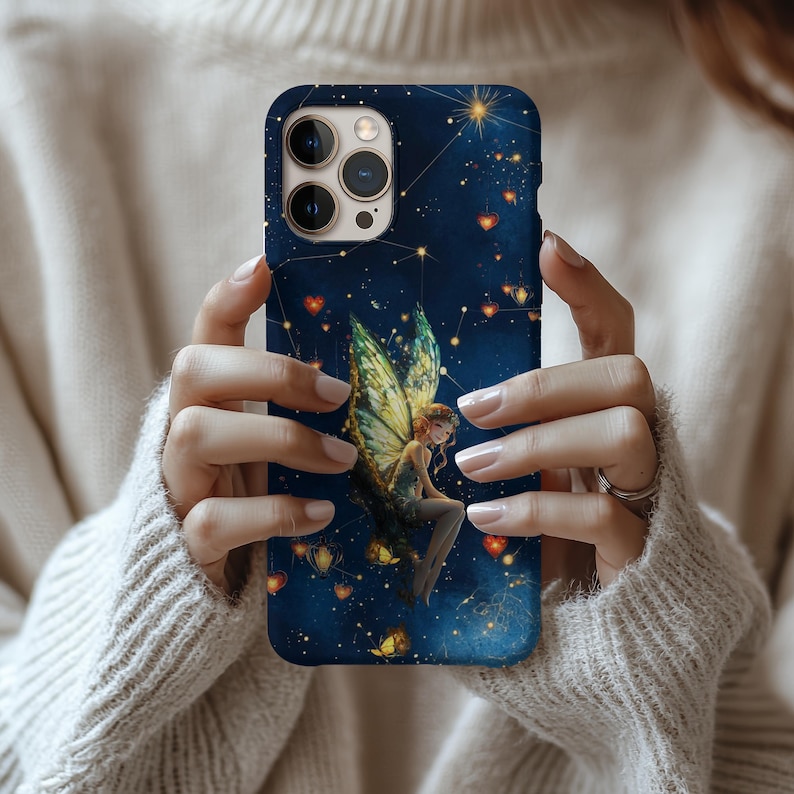 Celestial Fairy Phone Case, Fantasy Galaxy Design, Magical Mystical ...