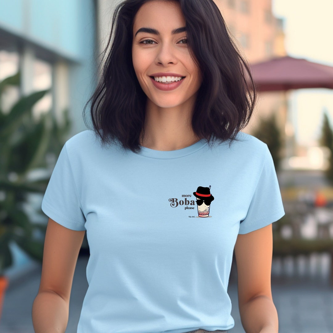 Boba Tea Tshirt Bubble Tea Lover Gift Cozy Bubble Tea Gift for Boba Tea ...